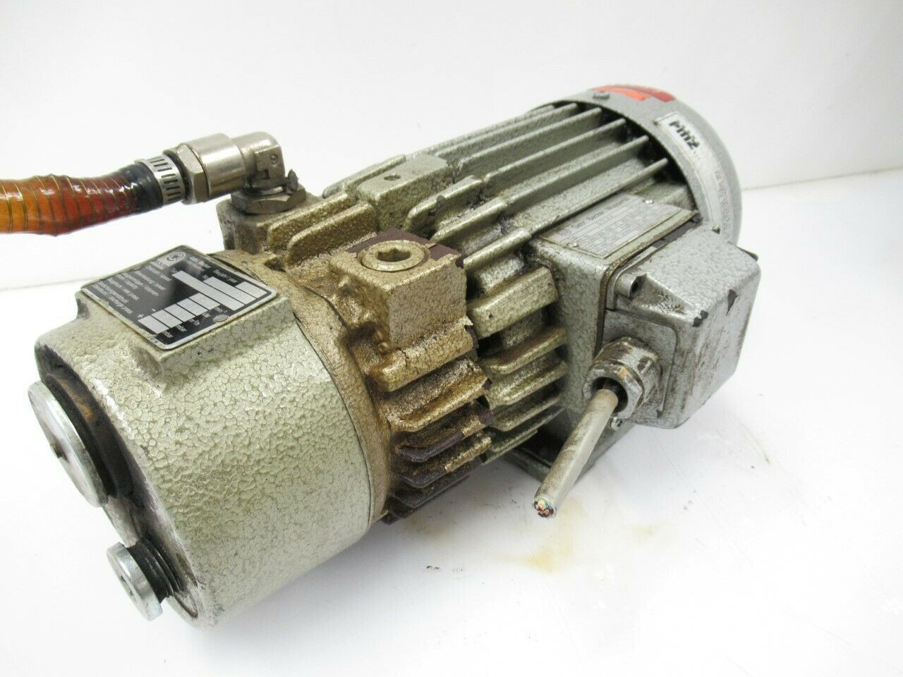 D71A4Becker motor Vacuum Pump (used tested) - PCM SURPLUS WORLD