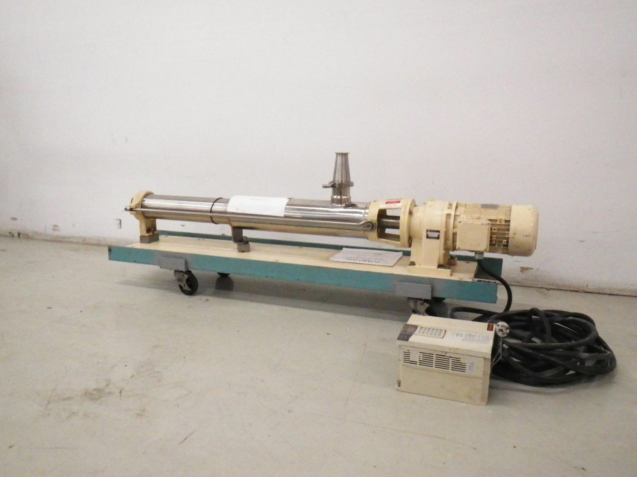 VISCOTEC 2RBL50D Endless Piston Pump With Mitsubishi Drive FR-A560-7.5K ...