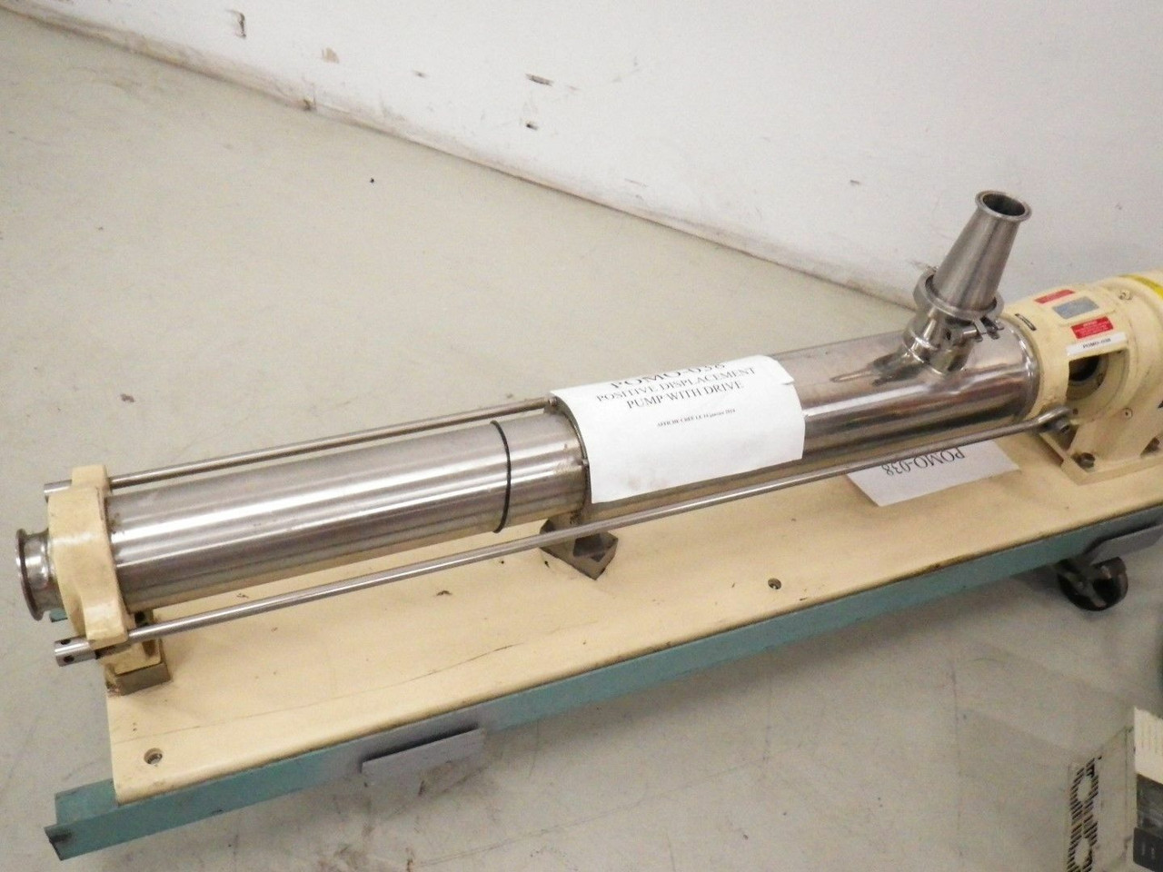 VISCOTEC 2RBL50D Endless Piston Pump With Mitsubishi Drive FR-A560-7.5K ...