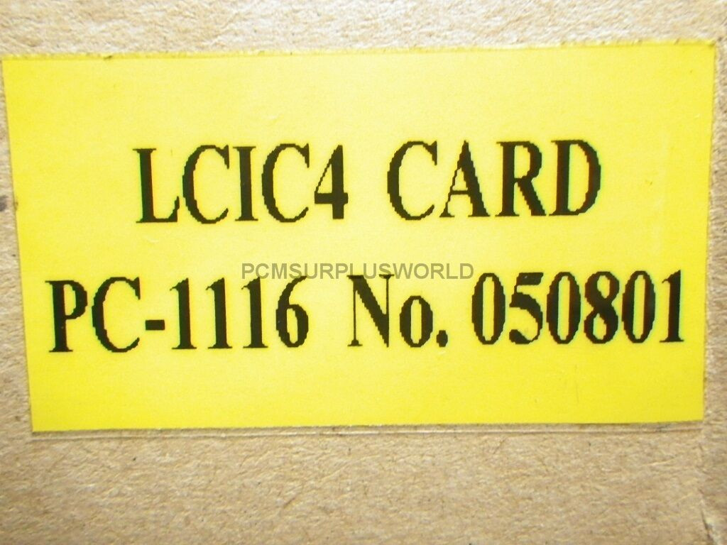 LCIC-4HS LCIC4HS Card Model Board For Pneumatic Scale Filler (For Parts ...