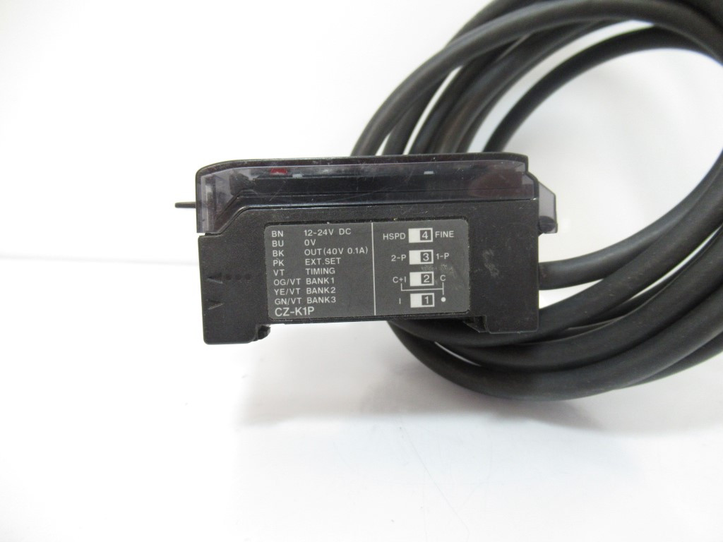 CZ-K1P CZK1P - Keyence SENSOR Amplifier Unit, Main Unit, PNP - PCM ...
