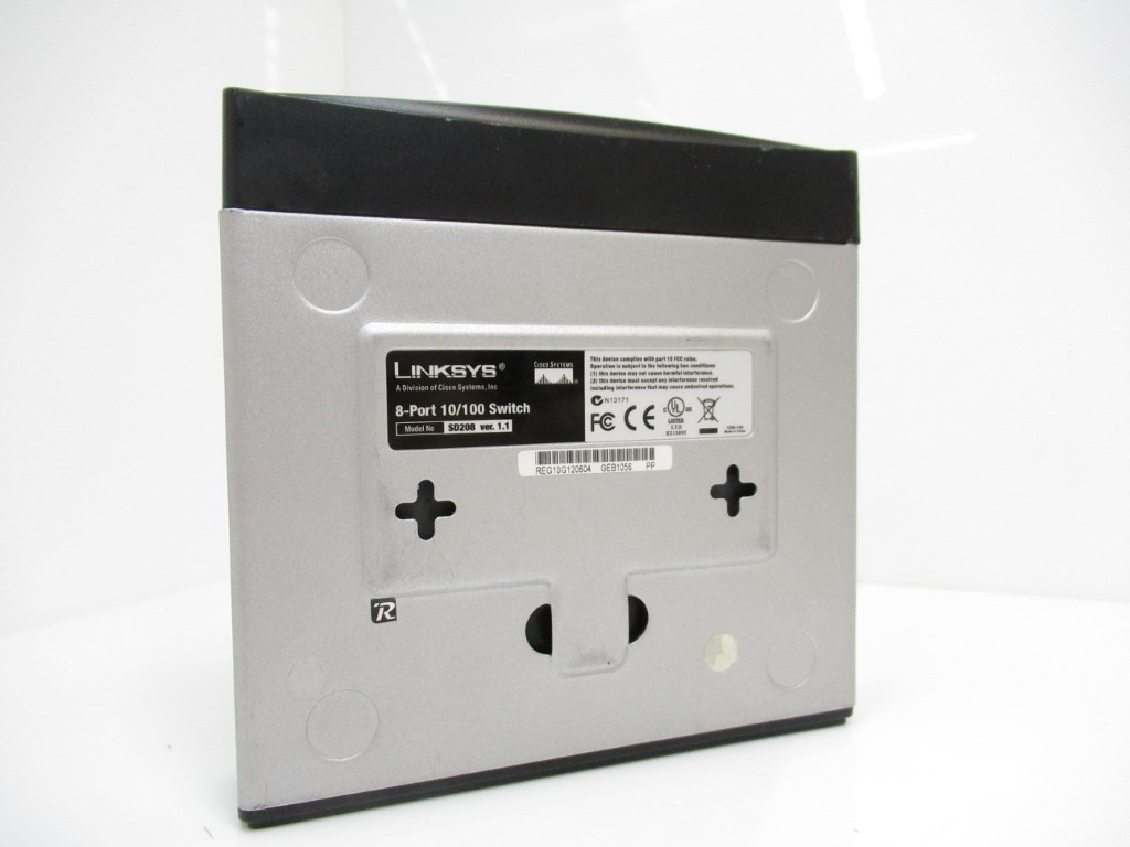 Linksys SD208 Router Network Switch - PCM SURPLUS WORLD