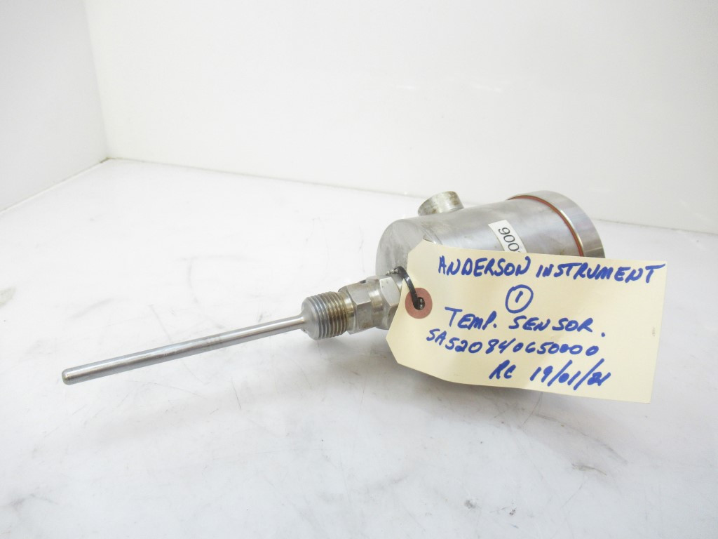 ANDERSON INSTRUMENT SA520840650000 TEMPERATURE SENSOR (USED TESTED ...