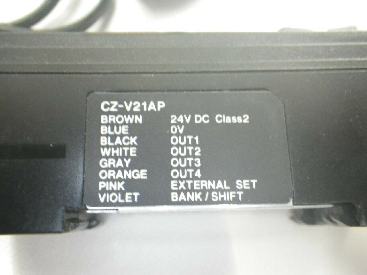 Cz V21ap Cz H35s Keyence Digital Rgb Color Amplifier Sensor Head