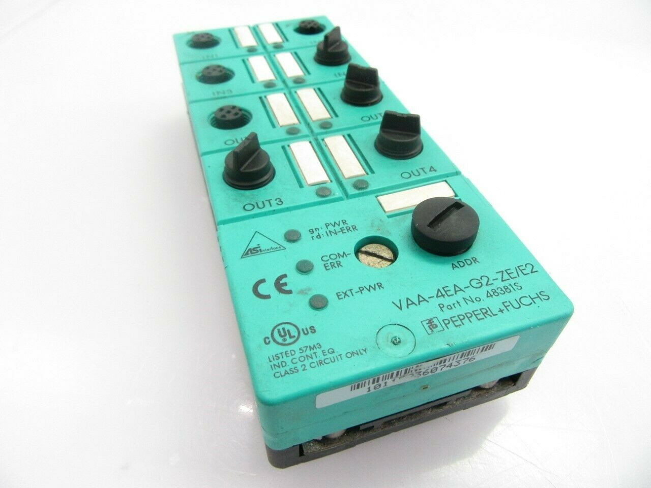 VAA-4EA-G2-ZE/E2 Pepperl+Fuchs Interface Sensor Actuator Module (Used ...