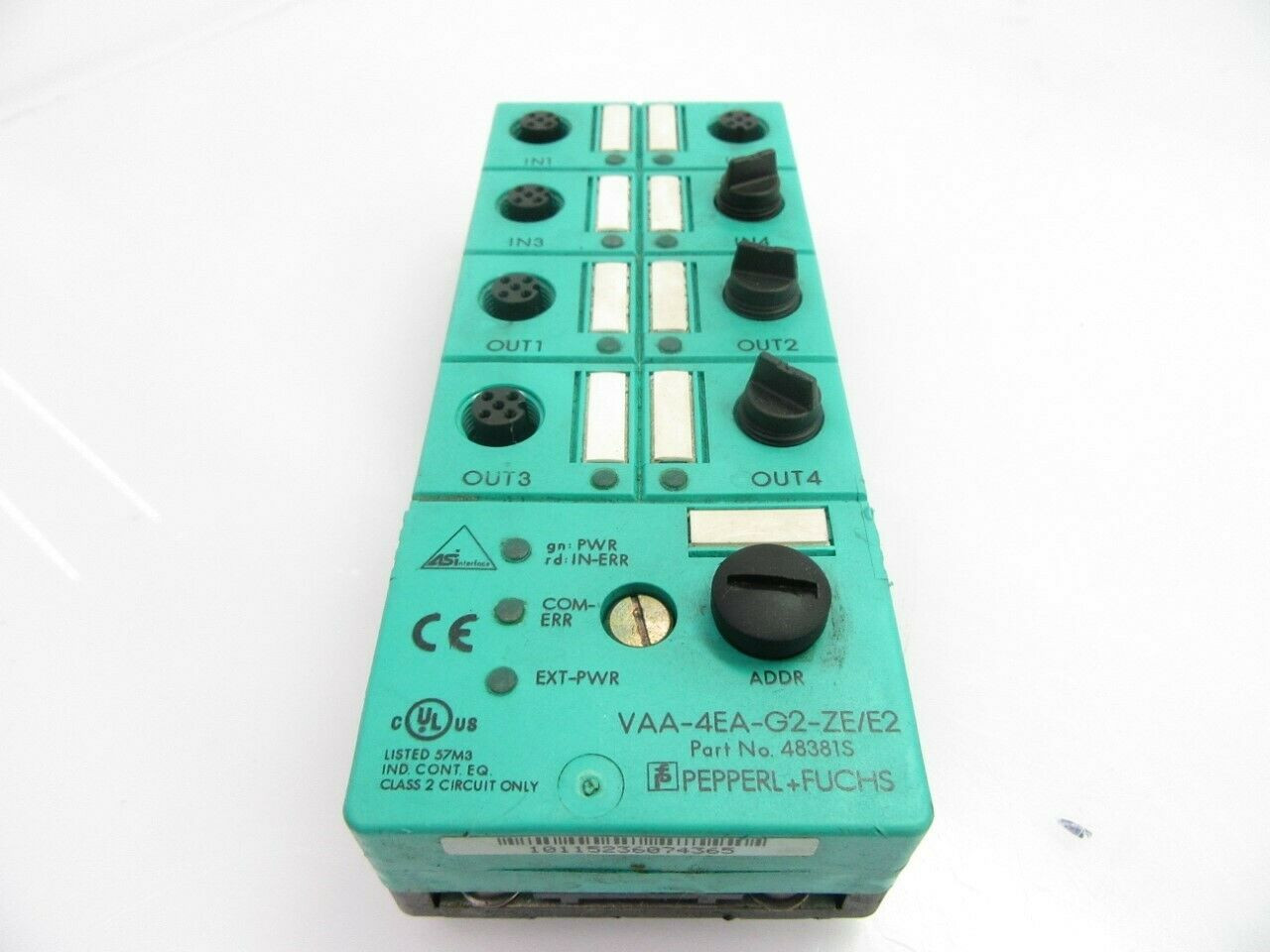 VAA-4EA-G2-ZE/E2 Pepperl+Fuchs Interface Sensor Actuator Module (Used ...