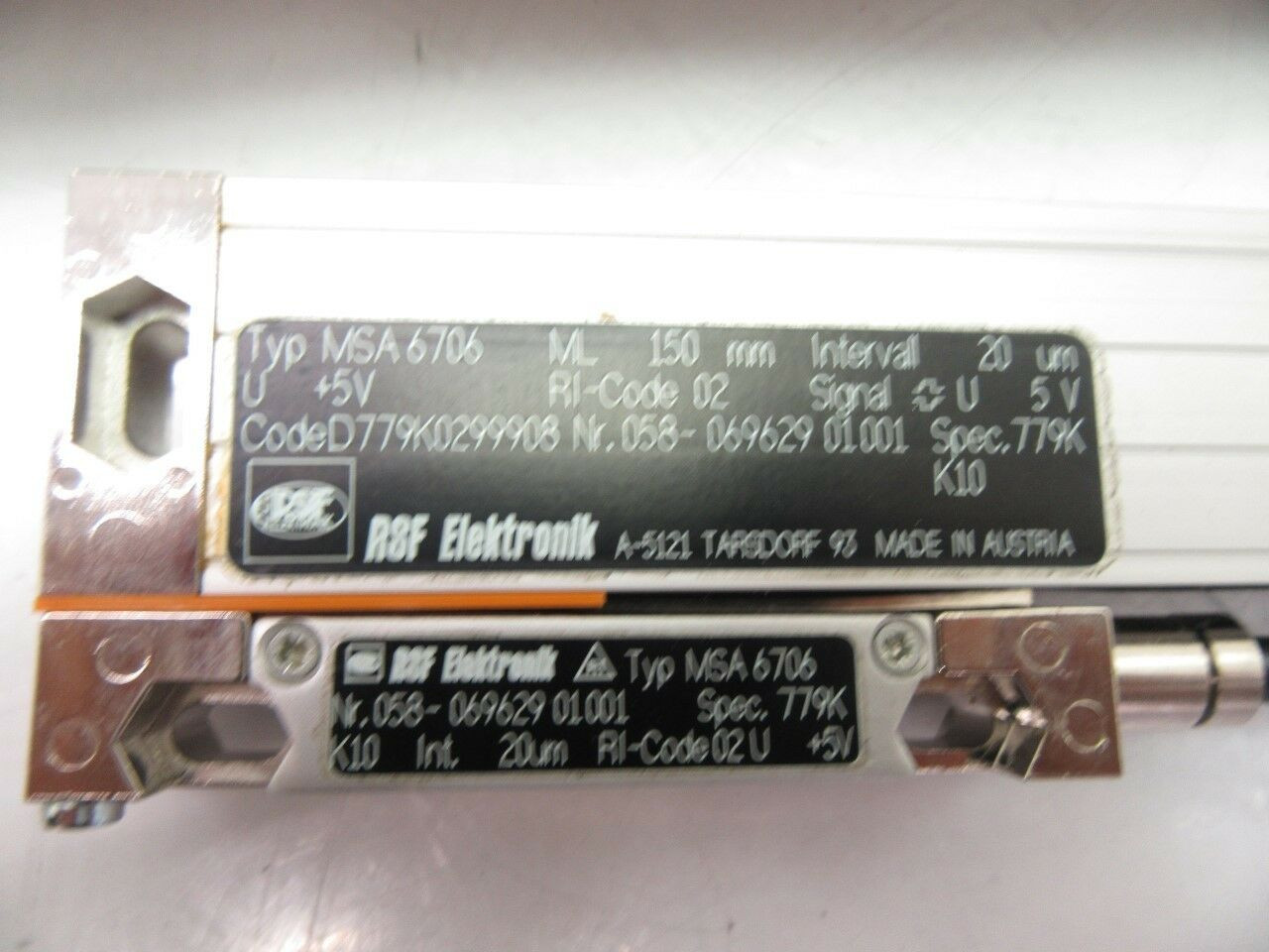 MSA 6706 RSF ELEKTRONIK SENSOR ML 150mm Linear Gauge D779K099908 (NEW ...