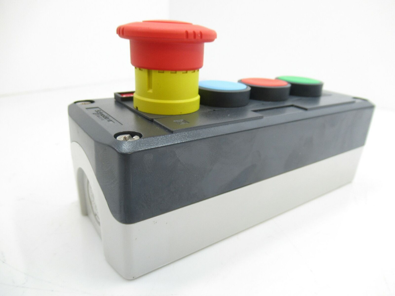 Schneider Emergency Stop Button With Casing - PCM SURPLUS WORLD