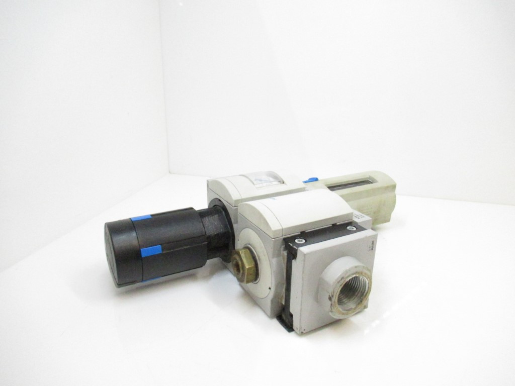 Festo MS6-LFR-1/2-D7-CRM-AS-Z Filter Regulator W/ MS6-FRM-1/2-Z ...