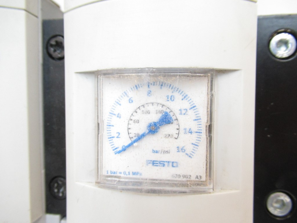 Festo MS6-LFR-1/2-D7-CRM-AS-Z Filter Regulator W/ MS6-FRM-1/2-Z ...