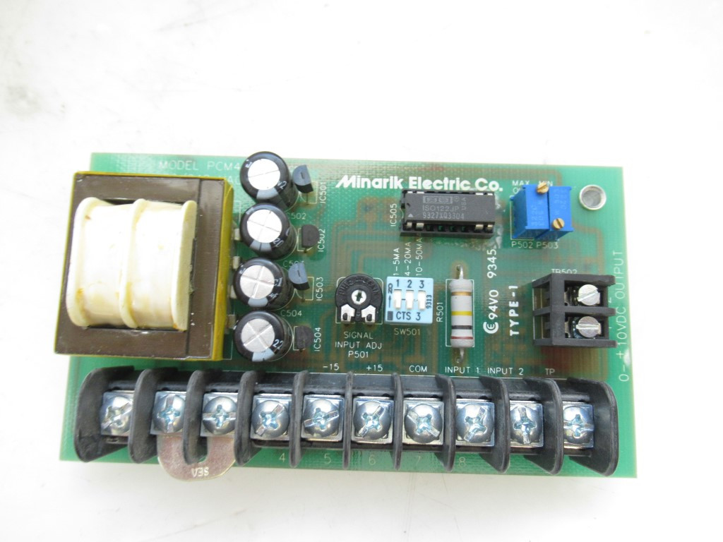 Minarik Electric 170-0426 Signal Isolator Process Control Module PCM4 ...
