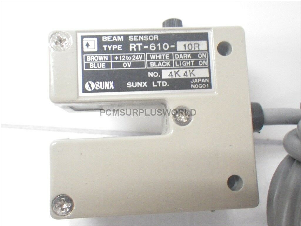 RT-610-10R RT61010R Panasonic XSUNX beam sensor U shape (Used and ...