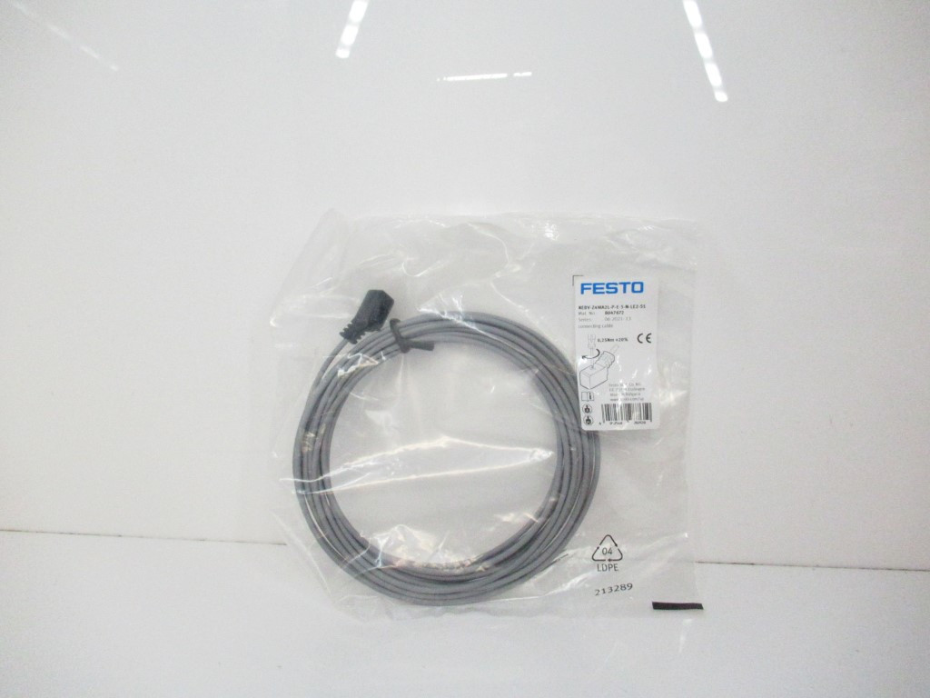 Festo NEBV-Z4WA2L-P-E-5-N-LE2-S1 8047672 Connecting Cable - PCM SURPLUS ...