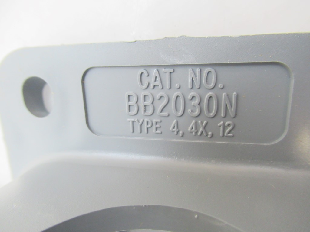 Hubell BB2030N Wiring Systems Twists-Lock Safety-Shroud Non-Metalic ...