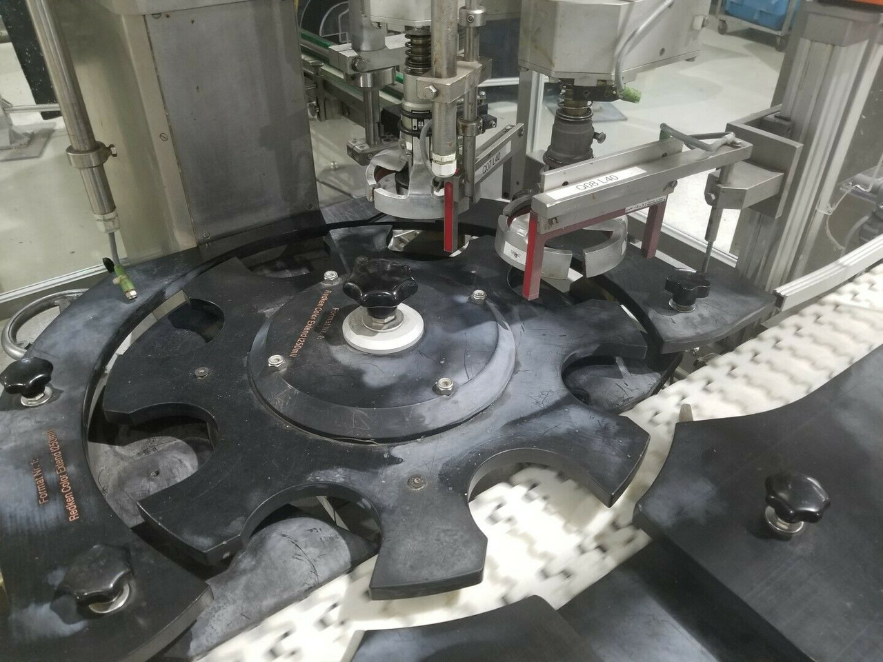 Groninger rotary capper for jars, model KVG 201 - PCM SURPLUS WORLD