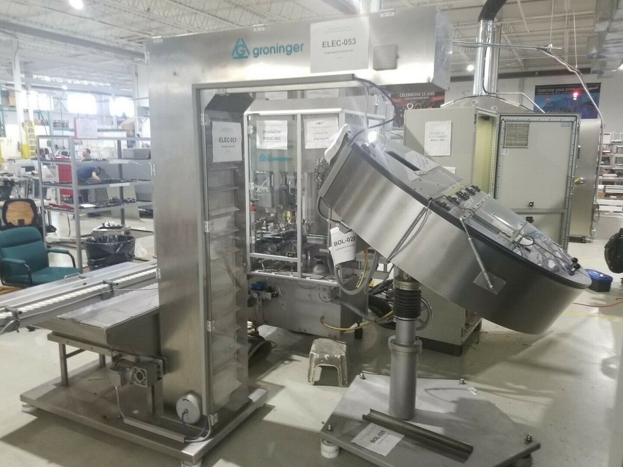 Groninger rotary capper for jars, model KVG 201 *used and tested* - PCM ...