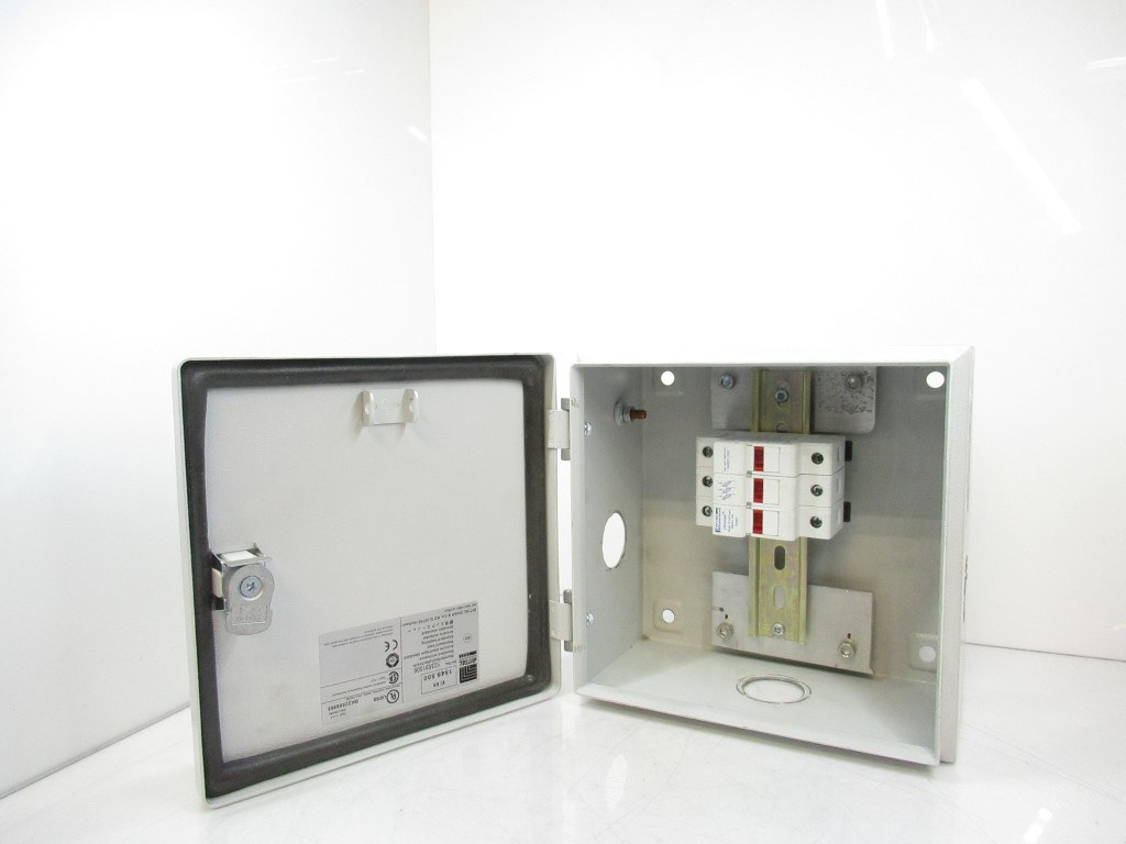 Rittal 1549500 Junction Box W/ USM3I Fuse Holder - PCM SURPLUS WORLD