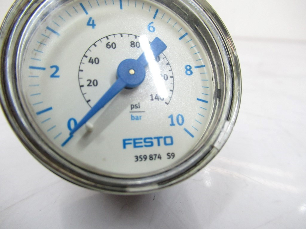 Festo MA-40-10-1/8 359874 Pressure Gauge - PCM SURPLUS WORLD