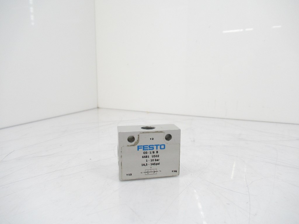 Festo OS-1/8-B 6681 Valve Gate - PCM SURPLUS WORLD