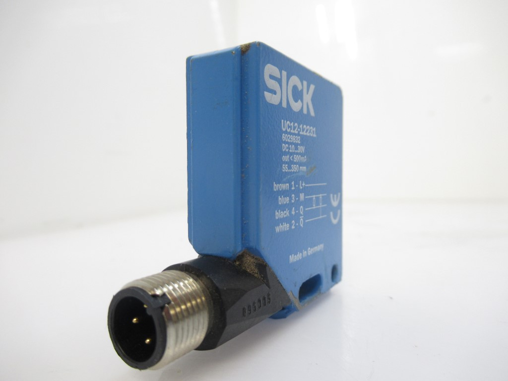 Sick UC12-12231 6029832 Ultrasonic Sensor - PCM SURPLUS WORLD