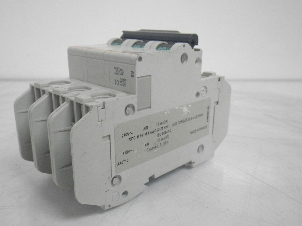 Multi 9 C60 C2A Merlin Gerin Circuit Breaker 3 Pole (Used and Tested ...