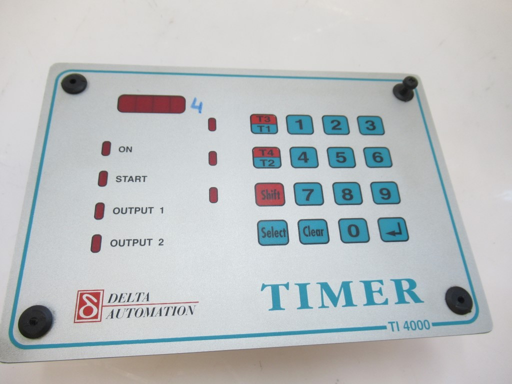 TI 4000 DELTA automation hmi lcd timer 3.1 s.a. trexco - PCM SURPLUS WORLD
