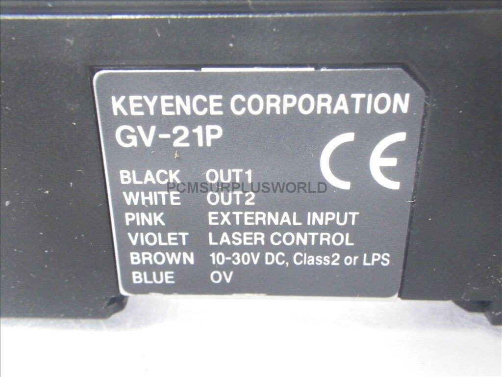 GV-21P GV21P Keyence amplifier unit main unit laser sensor (Used and ...