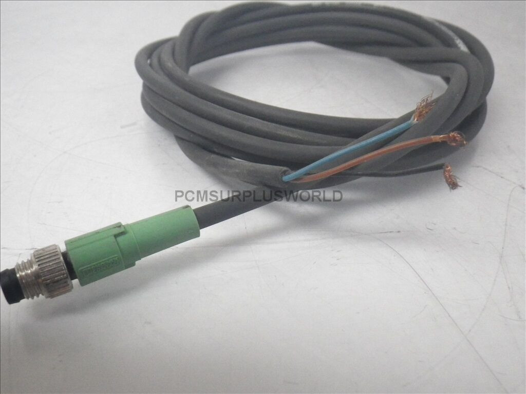 E221474 41VB Phoenix Contact Cable 3 Pin Male 4A 125V (Used and Tested ...