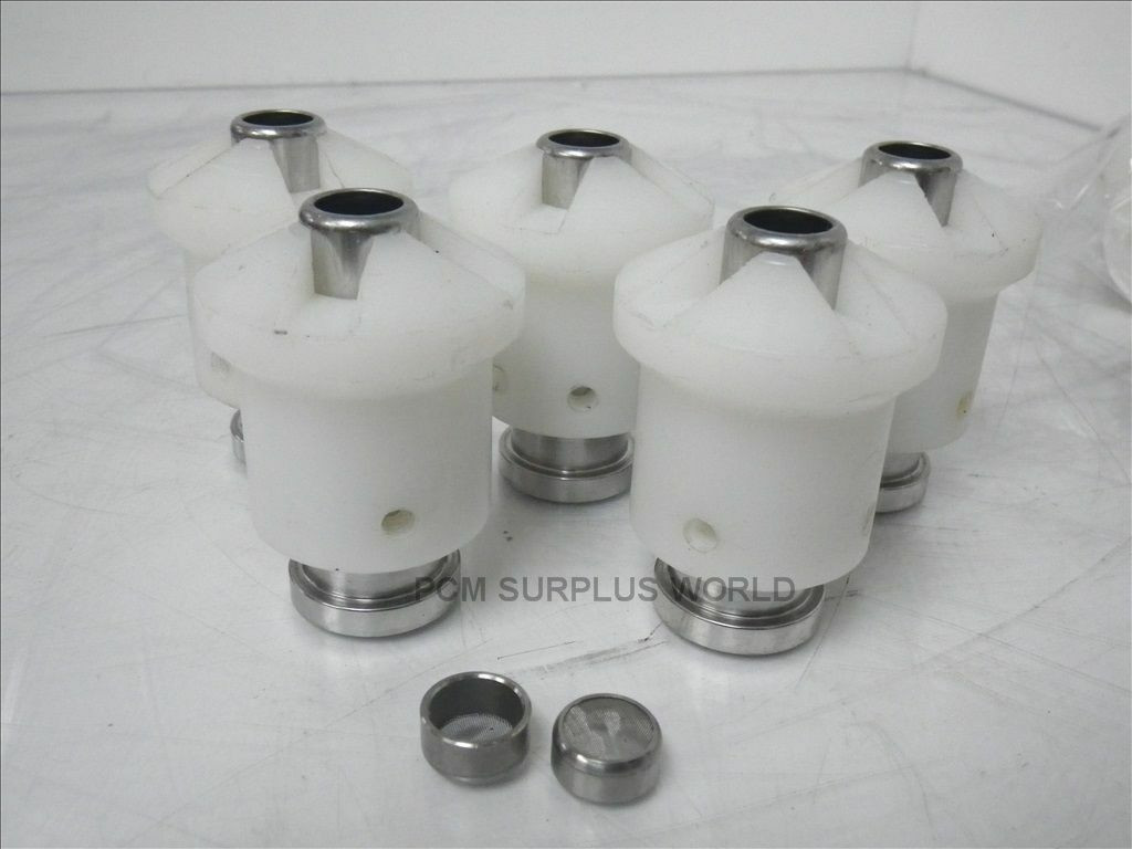 NOZZLES FOR RONCHI FILLER W FILTER *USED AND TESTED* - PCM SURPLUS WORLD