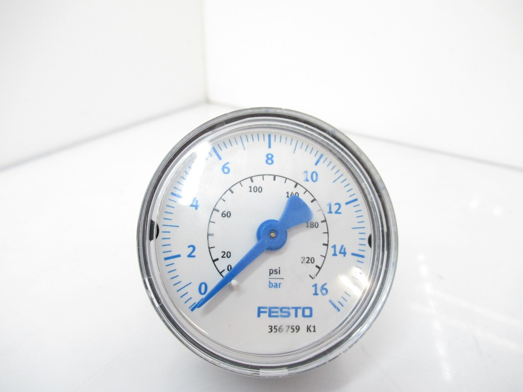 Festo MA-50-16-1/4 356759 Manometer Pressure Gauge - PCM SURPLUS WORLD