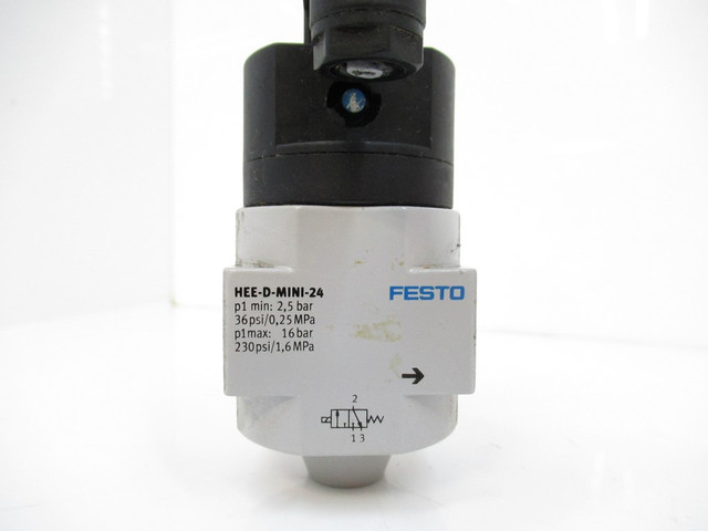 Festo HEE-D-MINI-24 172956 On-Off Valve - PCM SURPLUS WORLD