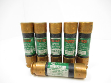 Bussmann FRN-R-35 Fuse Class RK5 Lot of 6 (New no box) - PCM SURPLUS WORLD
