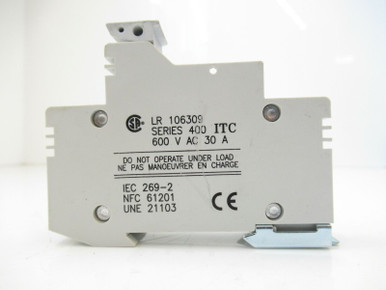 ITC LR 106309 FUSE HOLDER 30AMP 600VAC LOT OF 5 (USED TESTED) - PCM ...