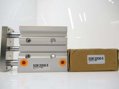AIR CYLINDER sg series high precision guide sgm-20x50-s emc - PCM ...