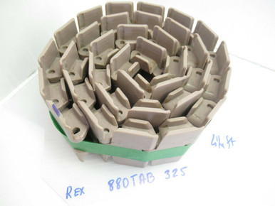Rex 880TAB 325 Flite Top Chains Conveyor Table 3 3/8 (W) 4 FT - PCM ...