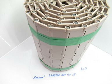 4705/06 470506 - REXNORD FLITE MAT TOP CHAINS CONVEYOR 12IN (W) 10FT ...