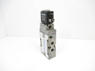 Festo MFH-5-1/8-B 19758 Air Solenoid Valve With Coil MSFG-24/42-50/60 ...