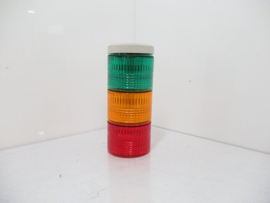 Patlite LME-510, Stack Light, Red, Yellow, Green, 100V AC - PCM SURPLUS ...