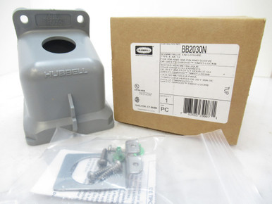 Hubell BB2030N Wiring Systems Twists-Lock Safety-Shroud Non-Metalic ...