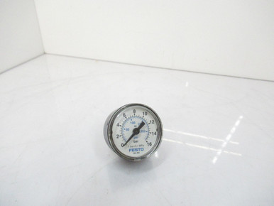 Festo MA-40-16-1/8 345395 Pressure Gauge - PCM SURPLUS WORLD