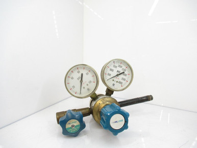 Linde UPE 75350 Gas Regulator With Gauges - PCM SURPLUS WORLD