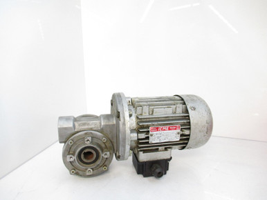 Icme Motors T 63 B4 1670RPM Motor W/ MVF-44/A Gear Reducer - PCM ...