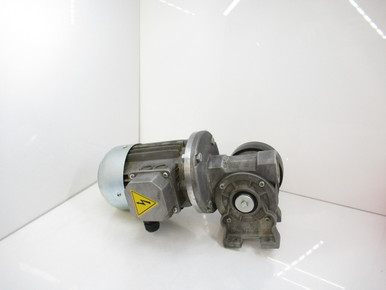 Elettromeccanica T63B4 3P Motor W/ MVF-44/A Gear Reducer, 28:1 Ratio ...