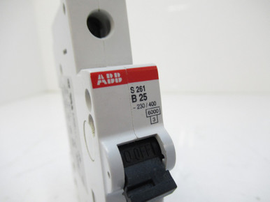 B25 ABB Circuit Breaker 1 POLE CIRCUIT BREAKER - PCM SURPLUS WORLD