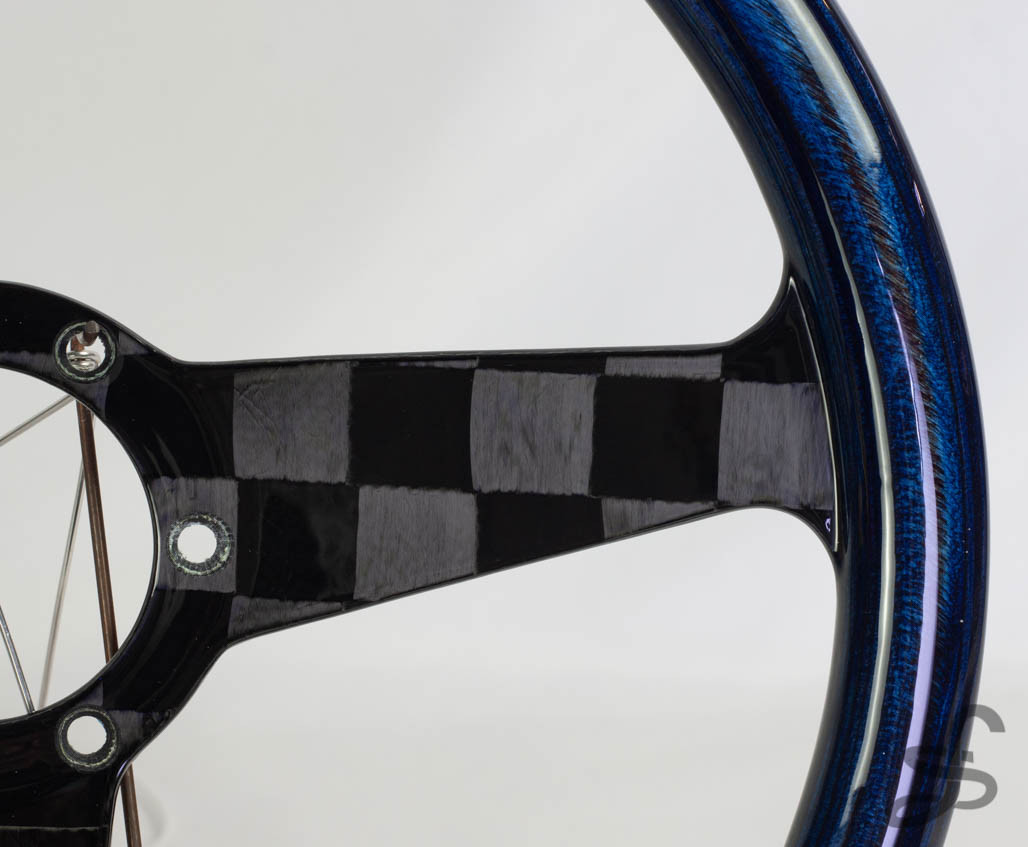 Checkered Flag X Blue Steel