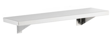 Bobrick B-295 x 24 Stainless Steel Shelf - RestroomPartitions.com