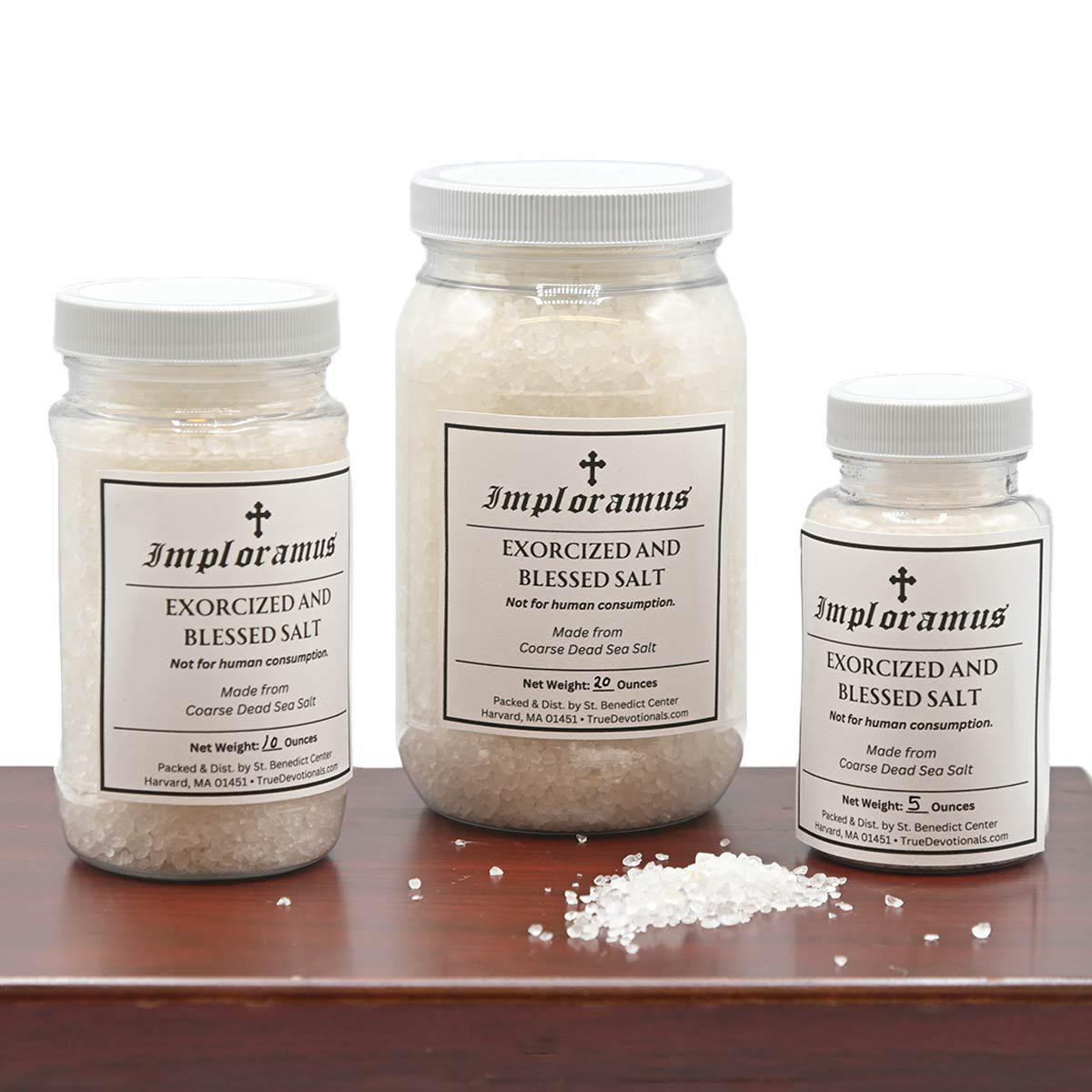 Exorcized and Blessed Sacramental Salt