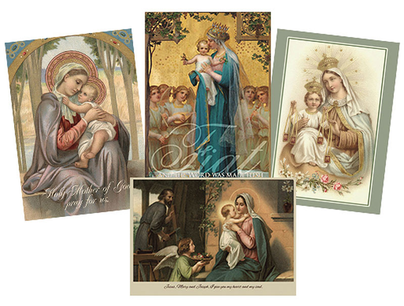 Mother Mary Greeting Card Collection