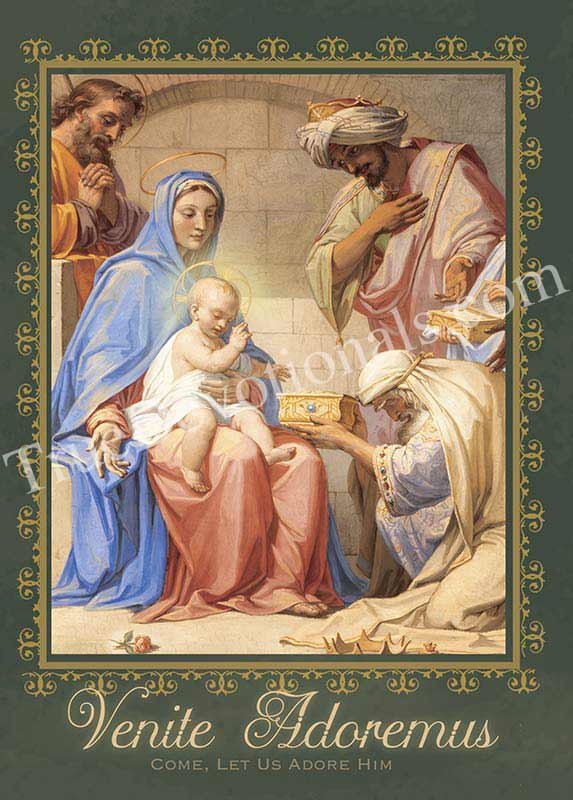 Venite Adoremus Christmas Cards