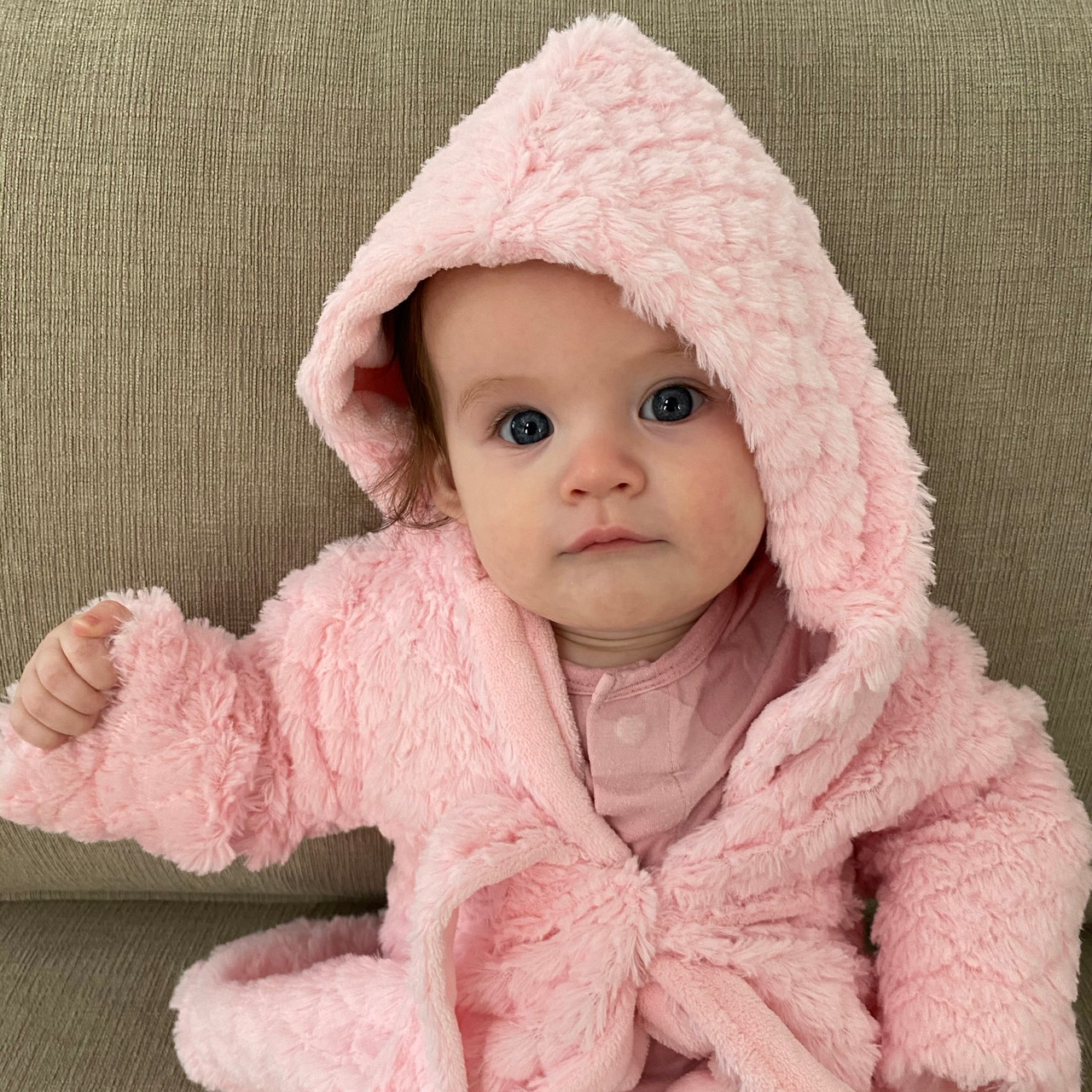 Everyday Kids Pink Baby Robe